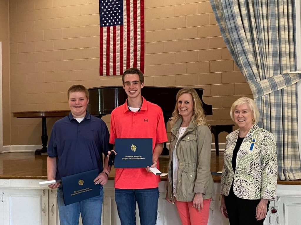 Edmund Rogers Chapter, NSDAR Present Tri-County Student Awards – Jobe ...